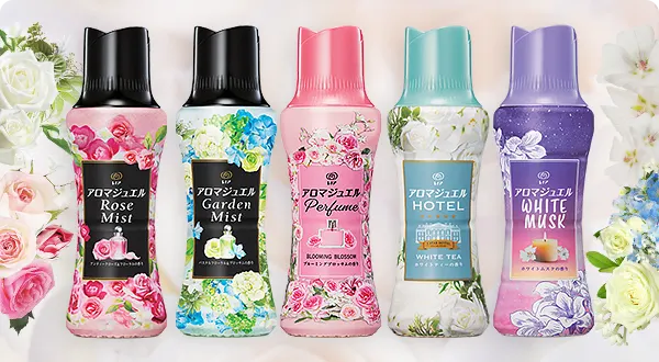 レノアの柔軟剤、ビーズ、すすぎ消臭剤