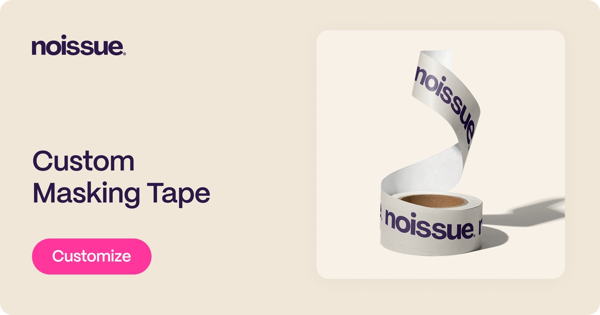 Custom Masking Tape - Packaging Tape | noissue