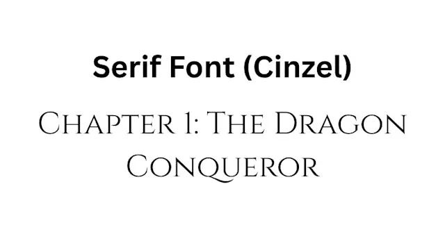 Book Fonts: How to Choose the Perfect One for Your Story - Squibler ...