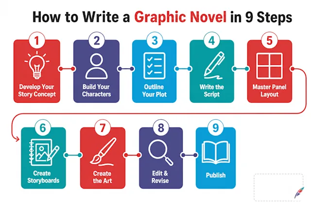 How to Write a Graphic Novel: A Step-by-Step Guide for Visual ...