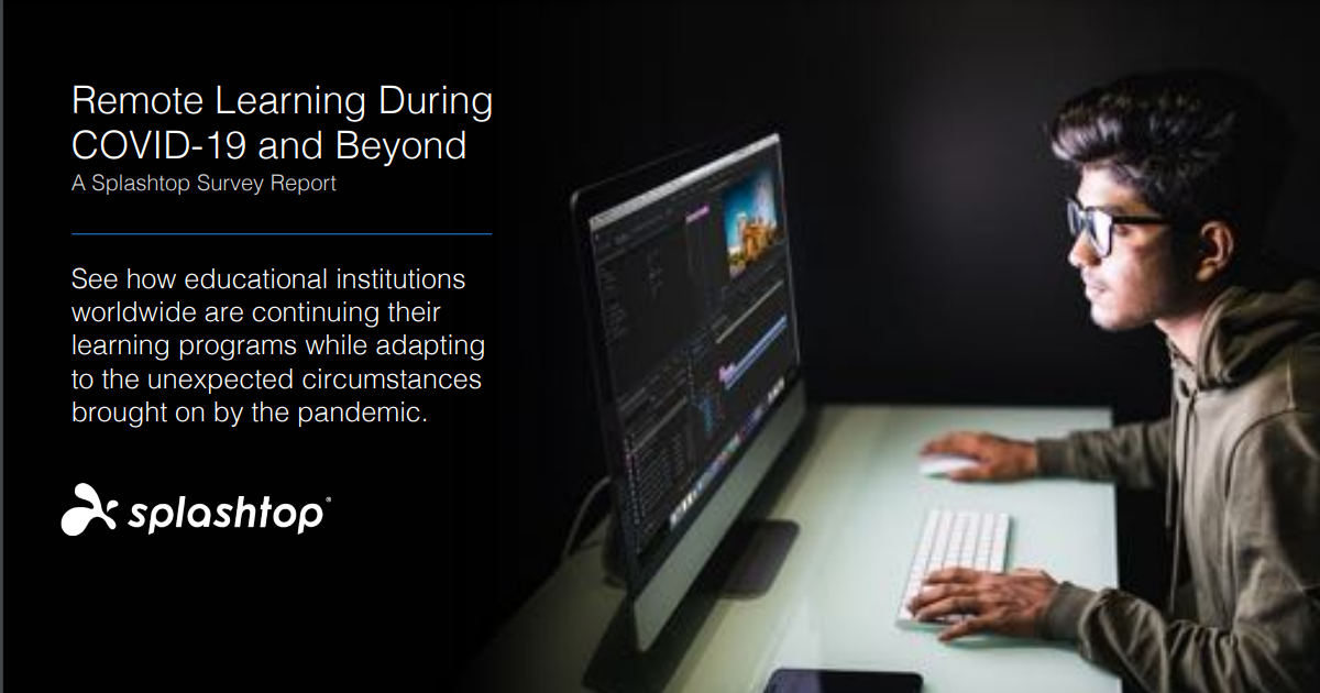 Splashtop 遠程學習調查報告 | Splashtop