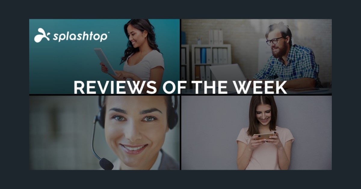 Splashtop Remote Access Reviews - August 12, 2019