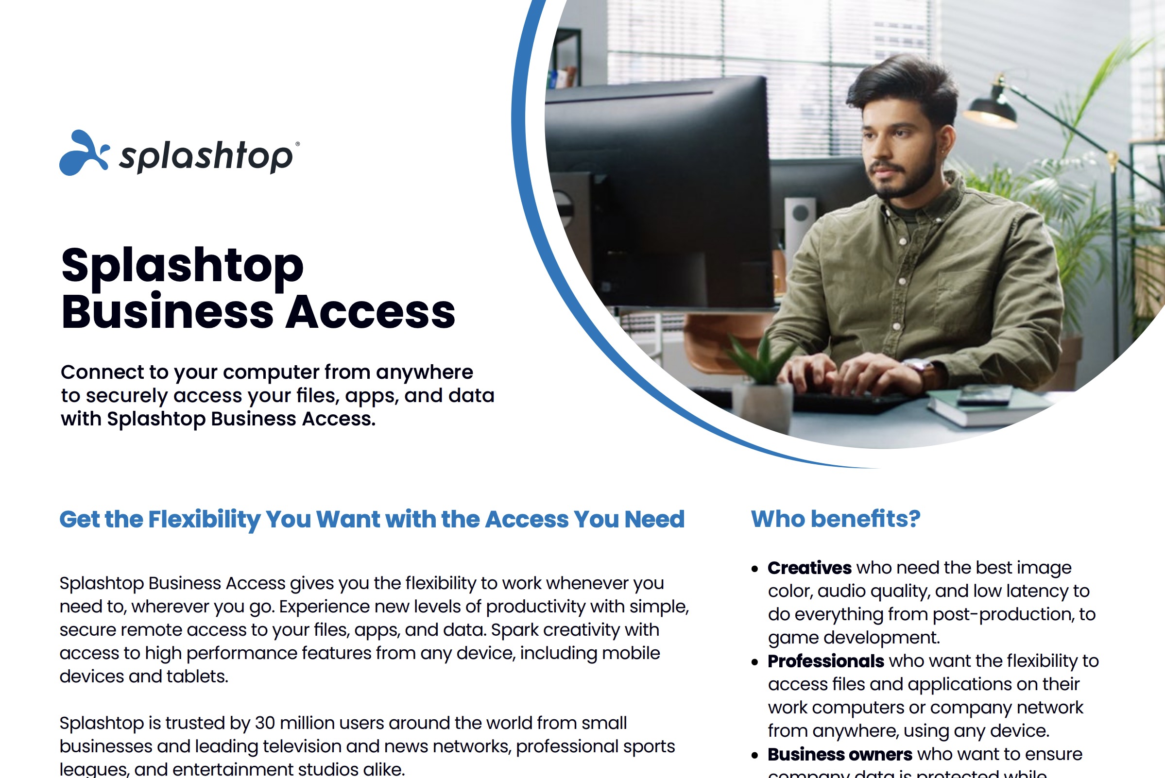 Ficha Técnica Splashtop Business Access | Splashtop