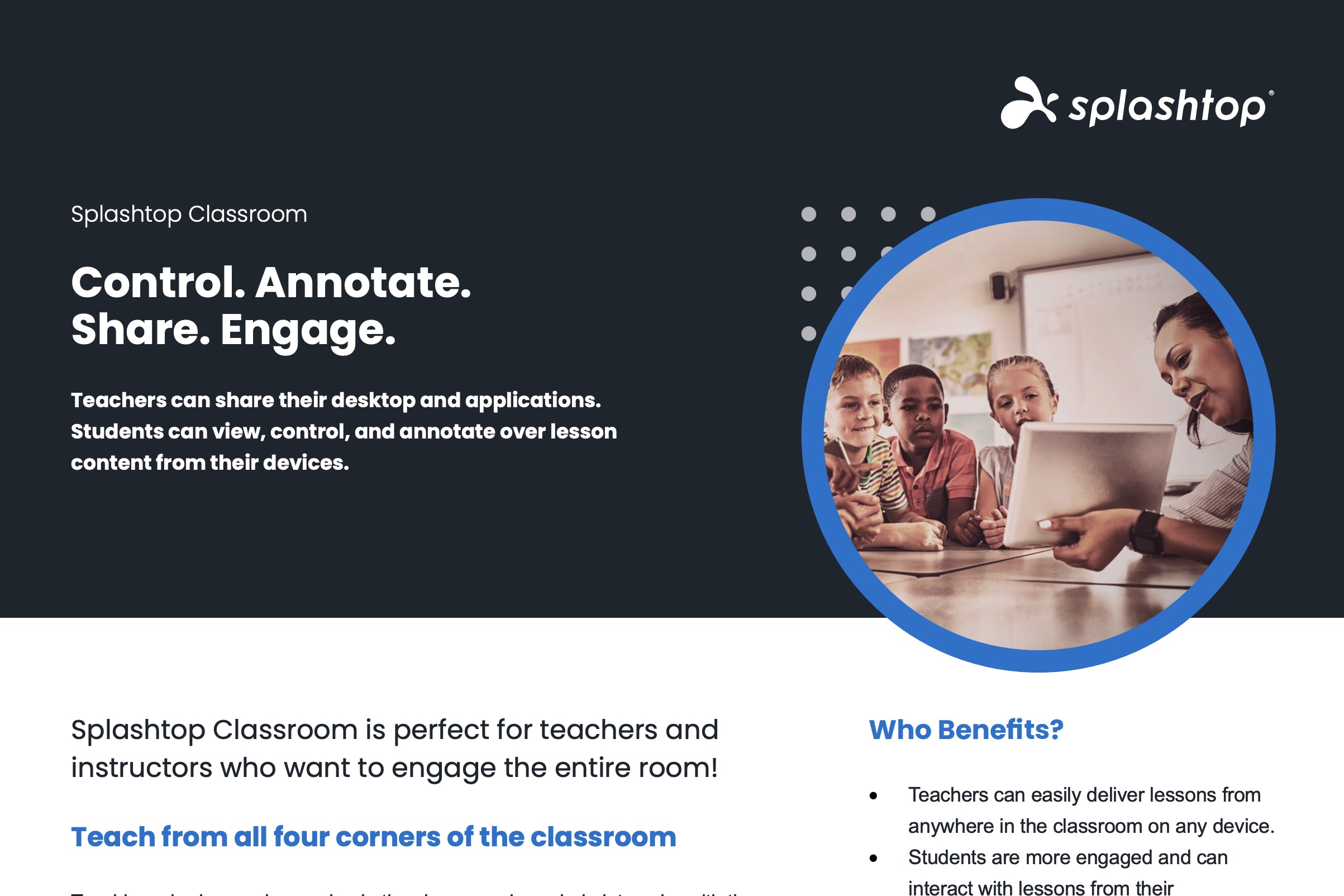 Splashtop Classroom - Datasheet