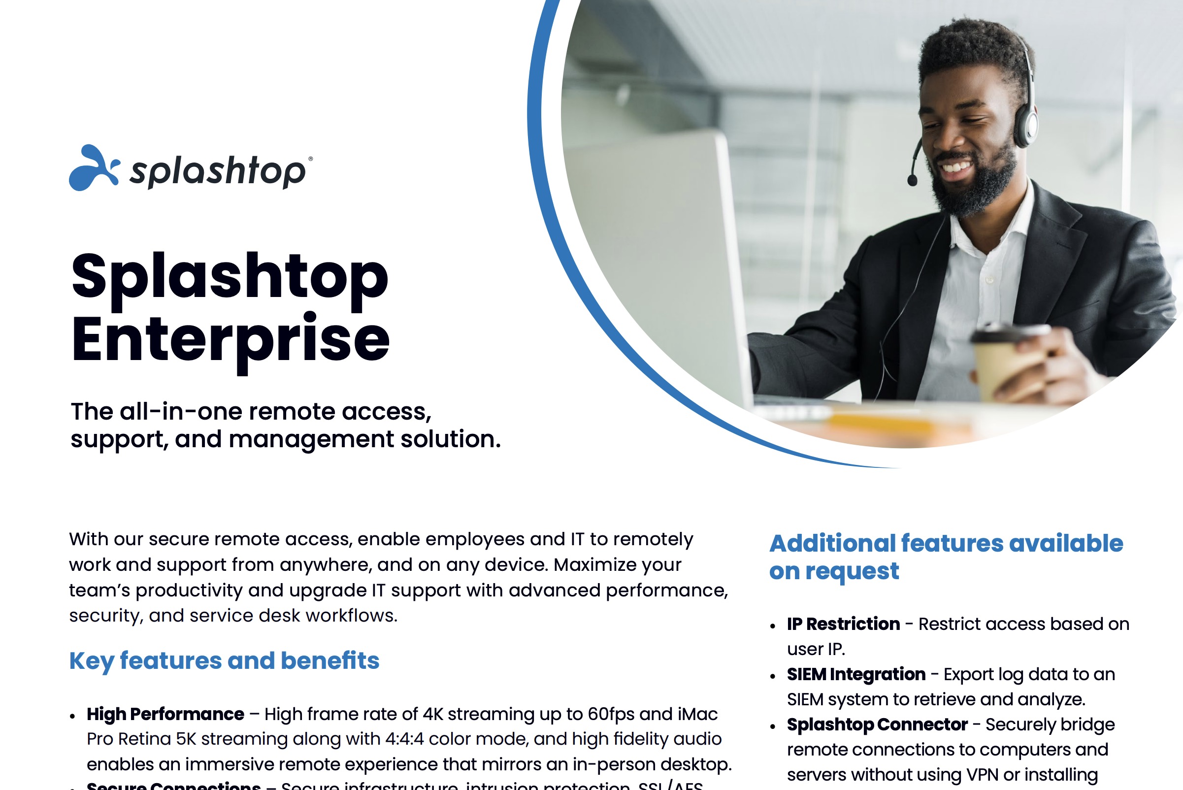 Splashtop Enterprise - Datasheet