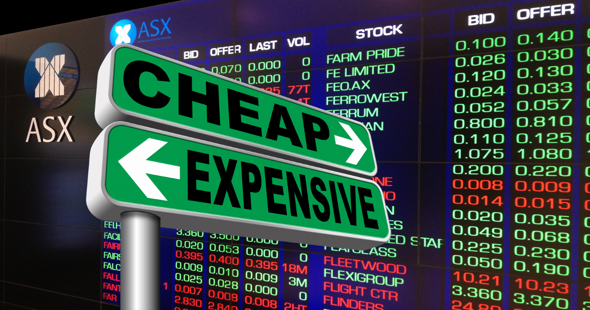 Cheapest vs most expensive ASX sectors – Where are the bargains?