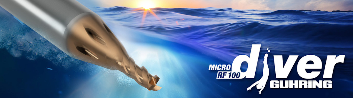 RF 100 Micro-Diver – Big Milling Performance in a Small Package: Diameters From 1/32” — MSC ...