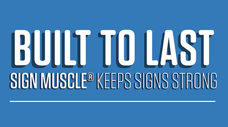 National Marker Sign Muscle™ — MSC Industrial Supply