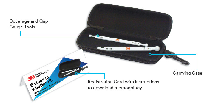 3M™ Eyewear Fit System FS200 for Protective Eyewear — MSC Industrial Supply