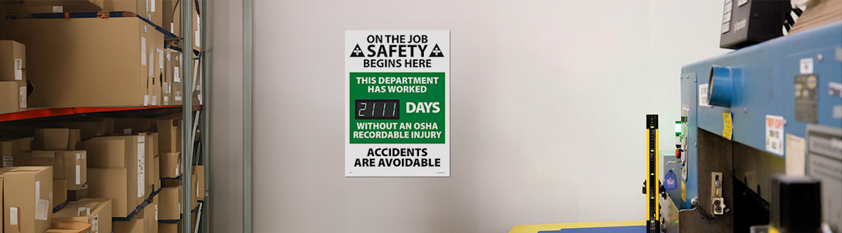 VIDEO: Digi-Day® Safety Scoreboard from AccuformNMC — MSC Industrial Supply