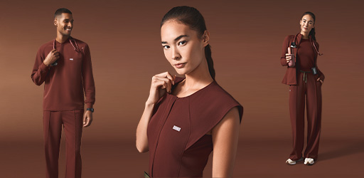 Men's Walnut Scrubs · FIGS