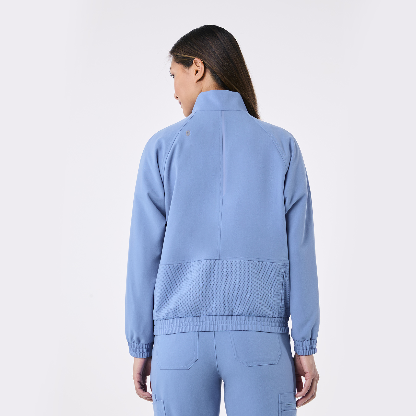 Women’s Sydney Scrub Jacket - Ceil Blue · FIGS