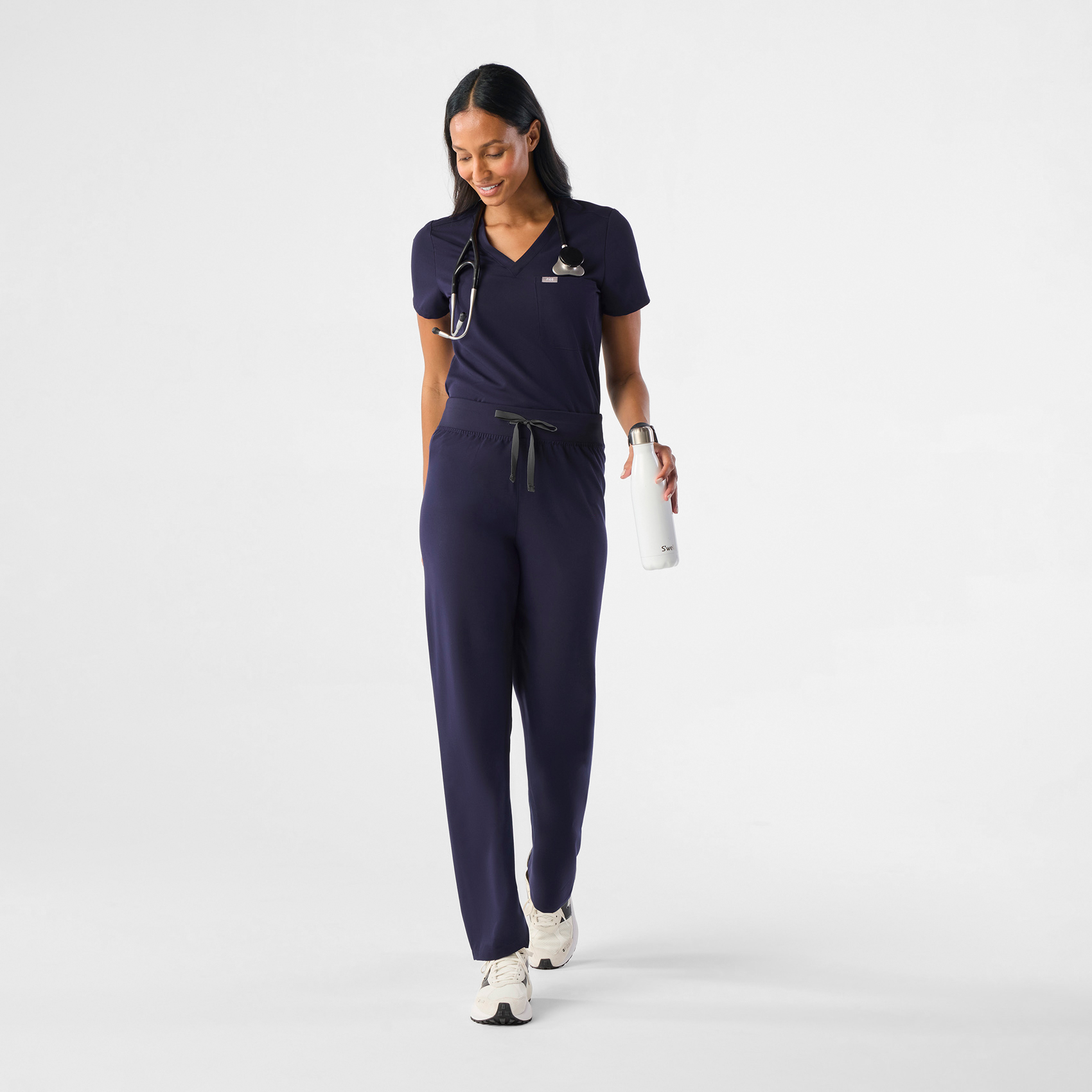 Women’s High Waisted Livingston Scrub Pants™ - Navy · FIGS