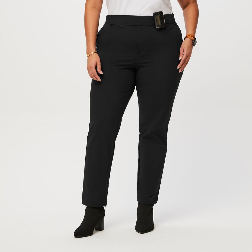 Women's FIGSPRO Skinny Zip Fly Trouser™ - Black