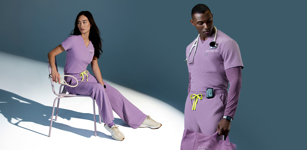 Women's Purple Haze Scrubs • FIGS