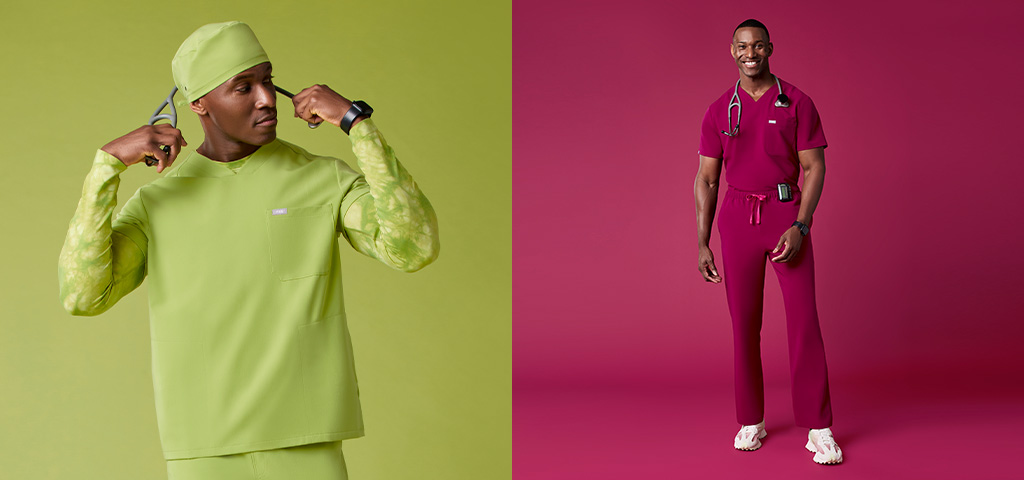 Men's Matcha Scrubs · FIGS