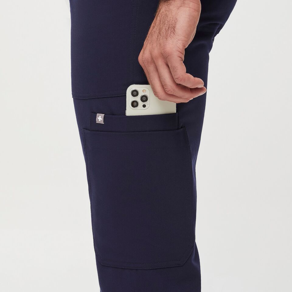 Men's Cairo Cargo Scrub Pants™ - Navy · FIGS