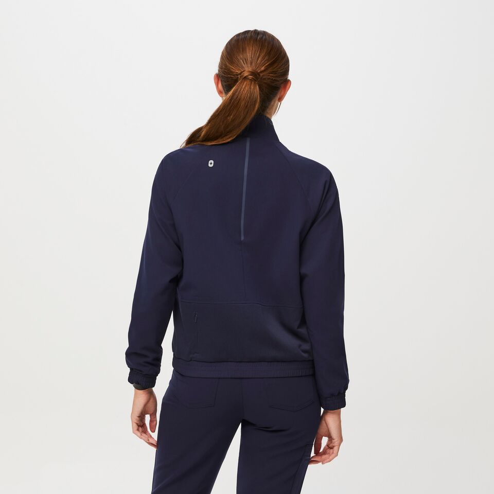 Women’s Sydney Scrub Jacket - Navy · FIGS