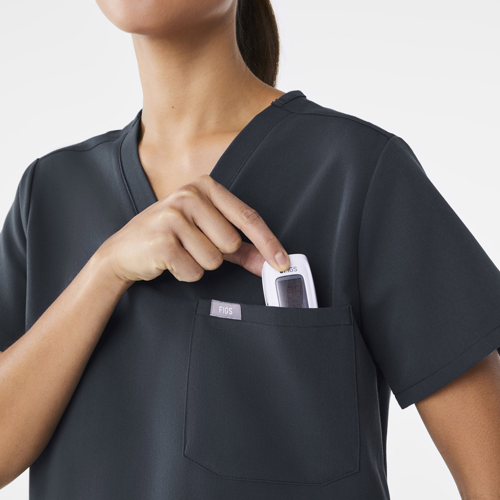 Women's Catarina One-Pocket Scrub Top™ - Dark Harbor · FIGS