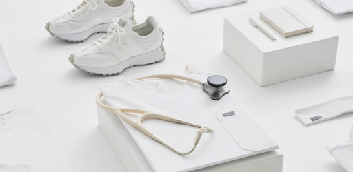 Women's Optic White Scrubs • FIGS