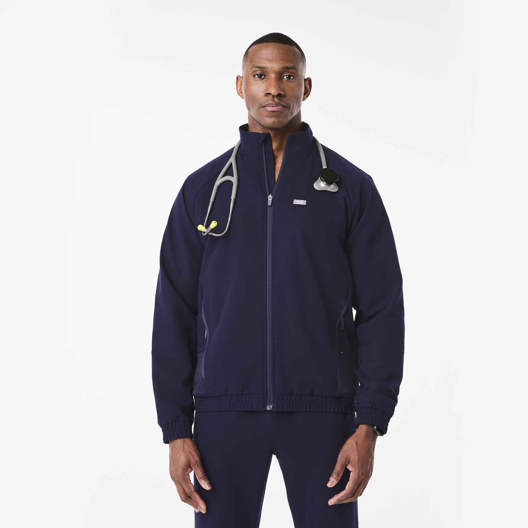 Men’s Cobaki Performance Scrub Jacket - Navy · FIGS