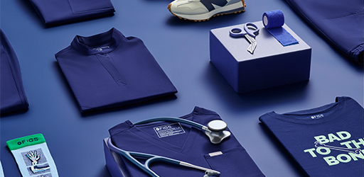 Men's Sapphire Scrubs · FIGS