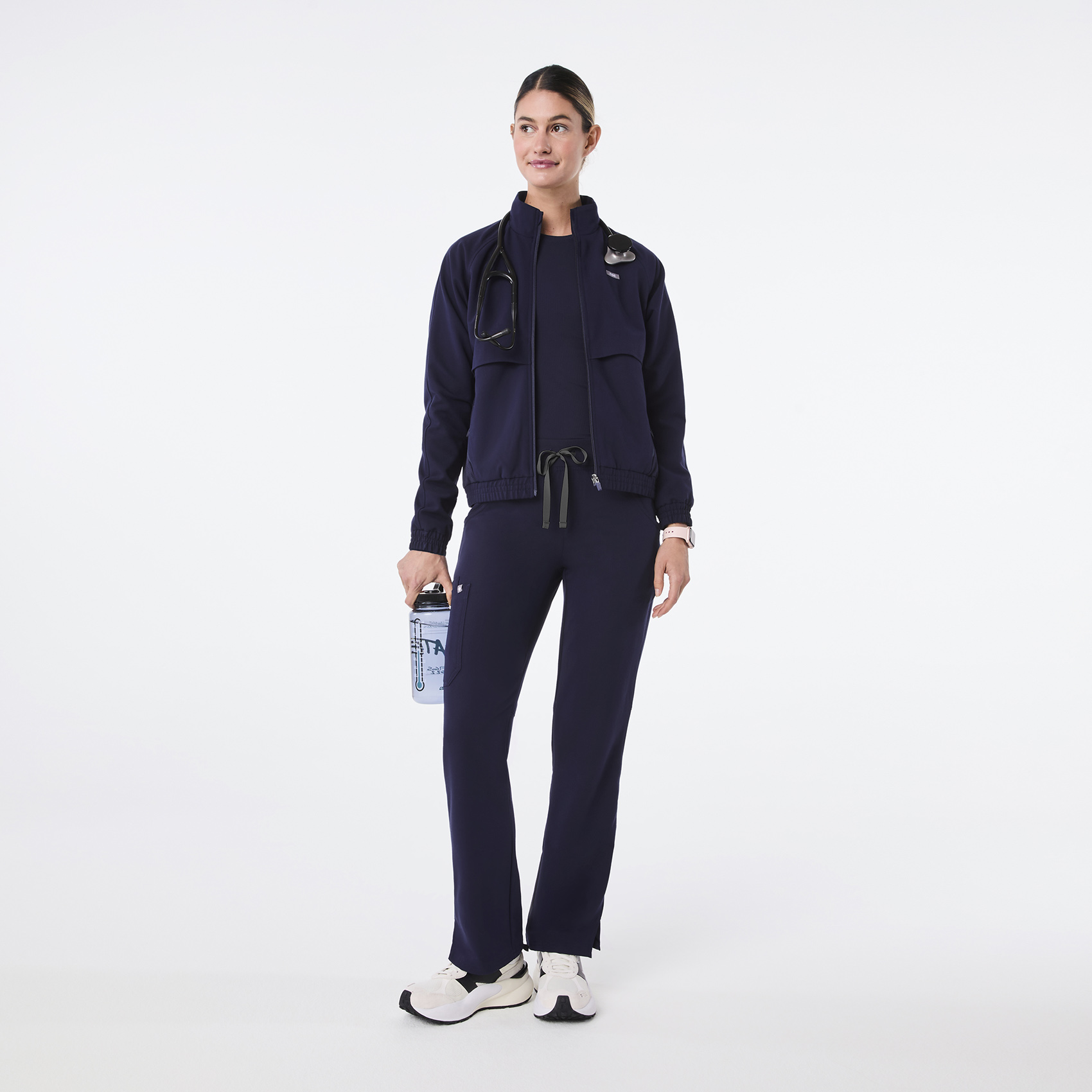 Women’s Sydney Scrub Jacket - Navy · FIGS
