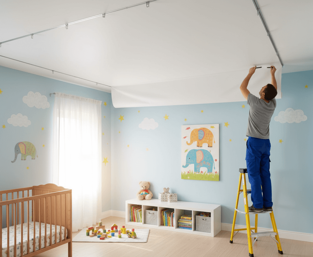 Find a Stretch Ceiling Installer Near Me | Costs & Hiring Tips ...