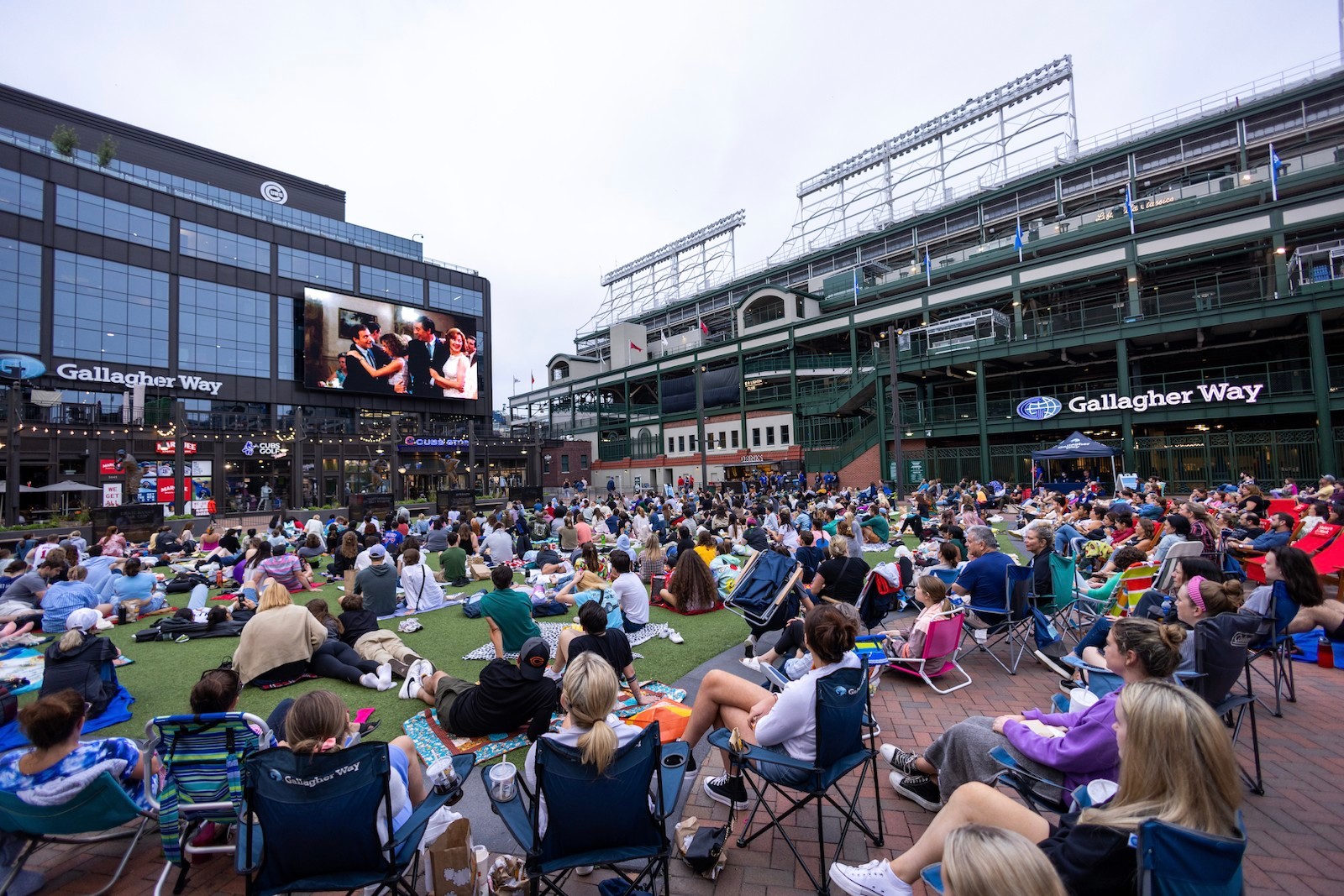 Wrigley Field: Outdoor Movies at Gallagher Way: Book Tours & Activities ...