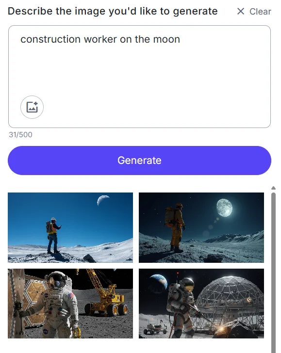 What is Lumen5’s AI Image Generator for videos?