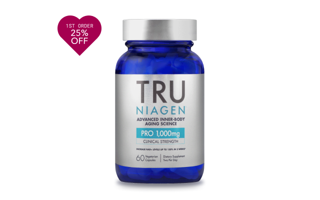Tru Niagen 1000mg | Boost NAD+ Levels Up to 150%