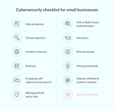 2024 Cybersecurity Checklist for Small Businesses