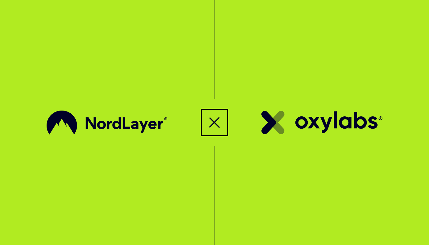 Oxylabs x NordLayer: Enablement of traveling teams | NordLayer Blog