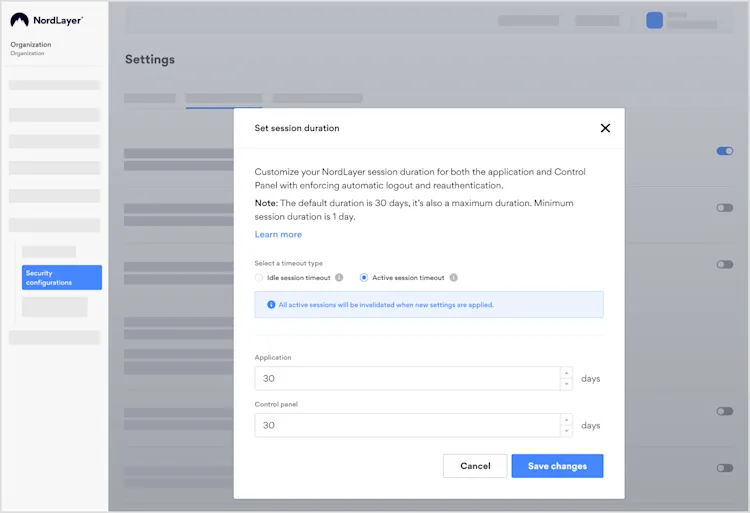 NordLayer introduces Active Session Timeout controls | NordLayer Blog