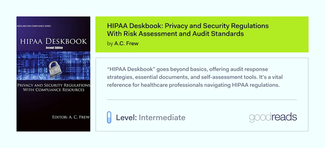 HIPAA Compliance Books: Navigating Healthcare Security in 2024