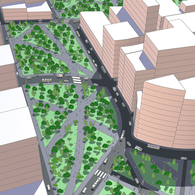 3D Urban Planning & Design Software | 3D City Drawing & Planning | SketchUp