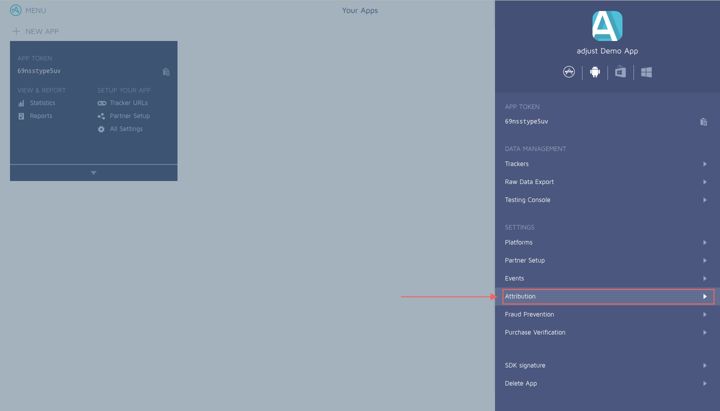 Basic tracker setup | Adjust Help Center