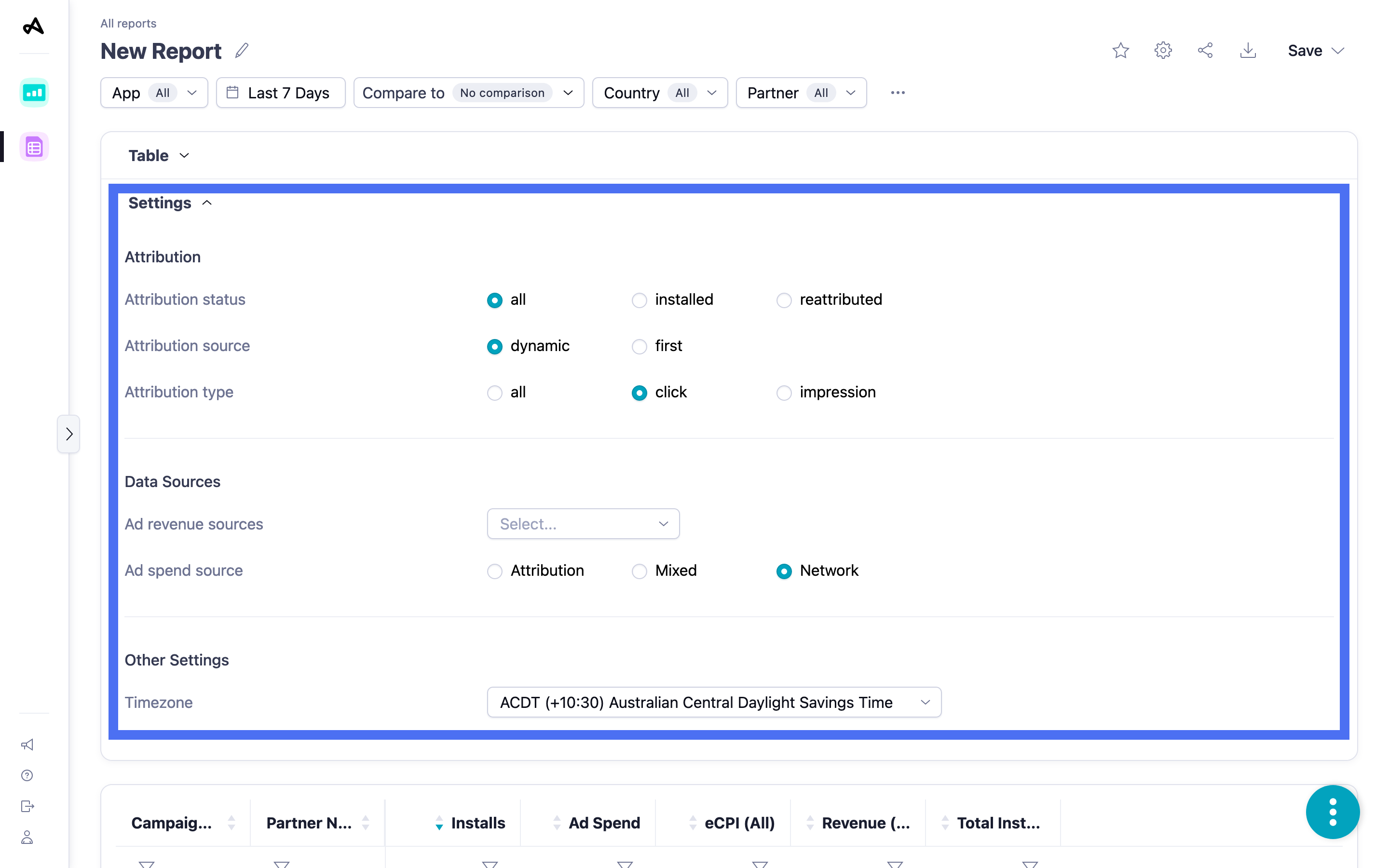 Add a report | Adjust Help Center