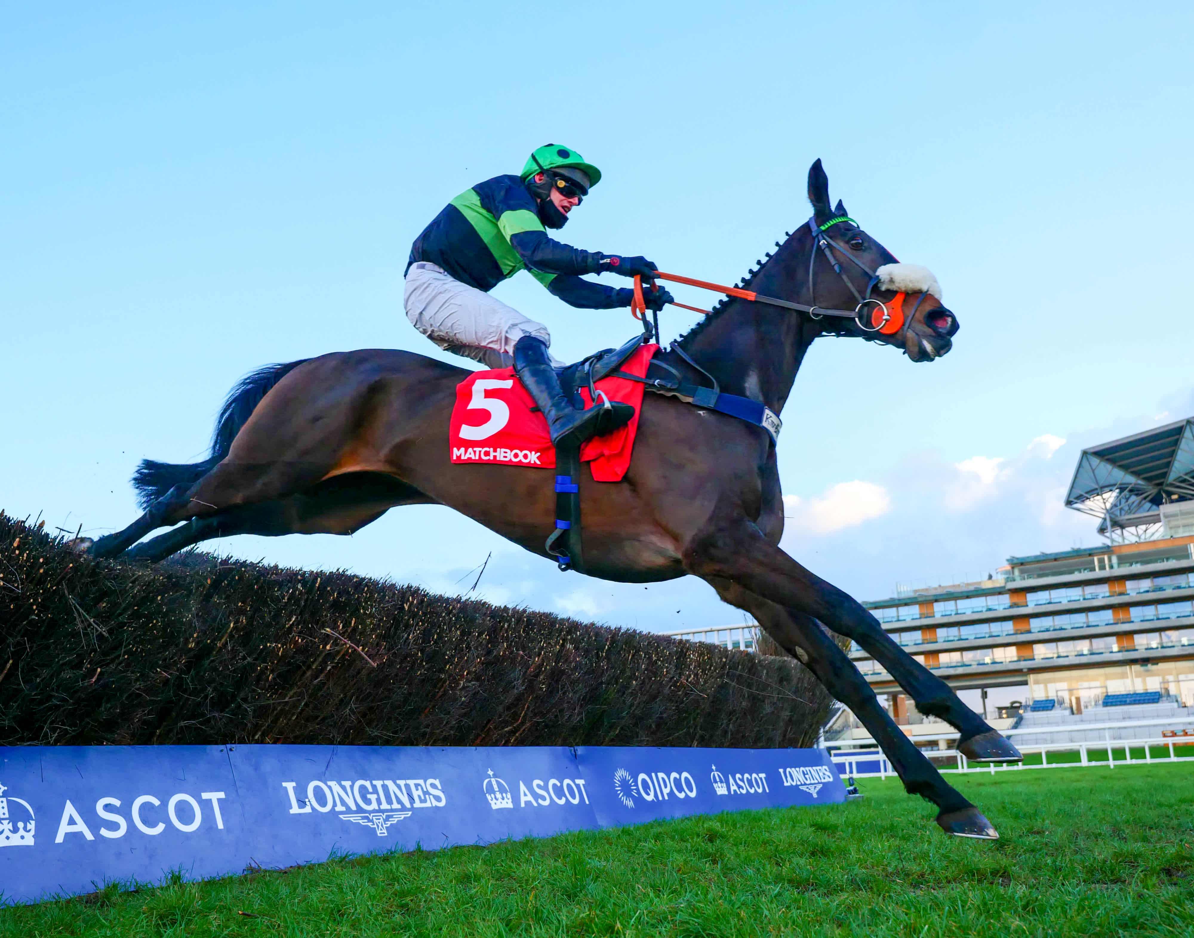 First Flow floors Politologue to produce 14-1 shock in Clarence House Chase