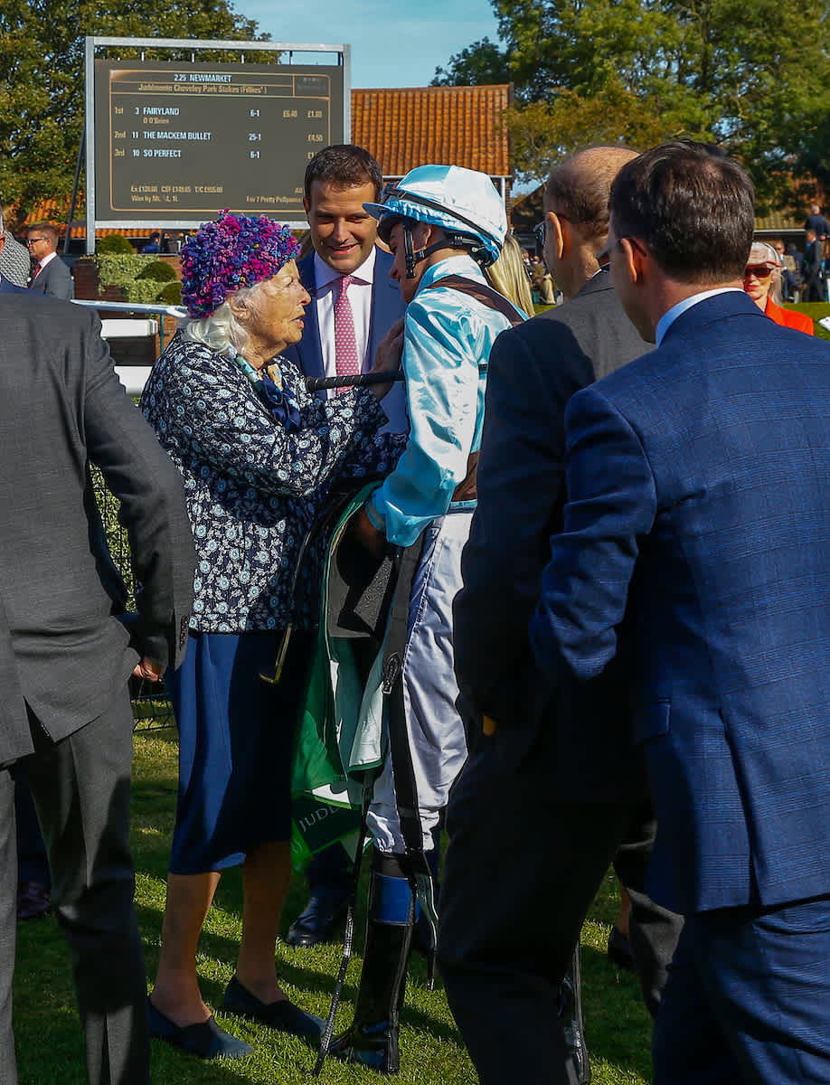 Evie Stockwell, mother of John Magnier and a successful owner-breeder ...