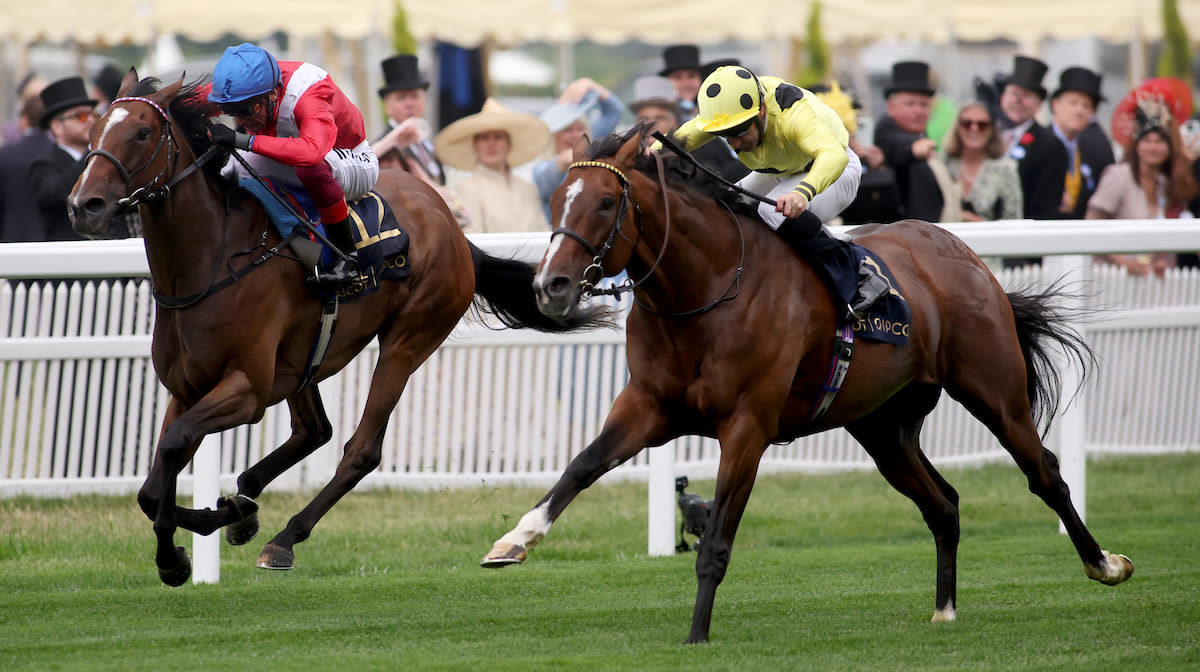 Queen Anne: Triple Time defeats Inspiral to spring 33-1 shock