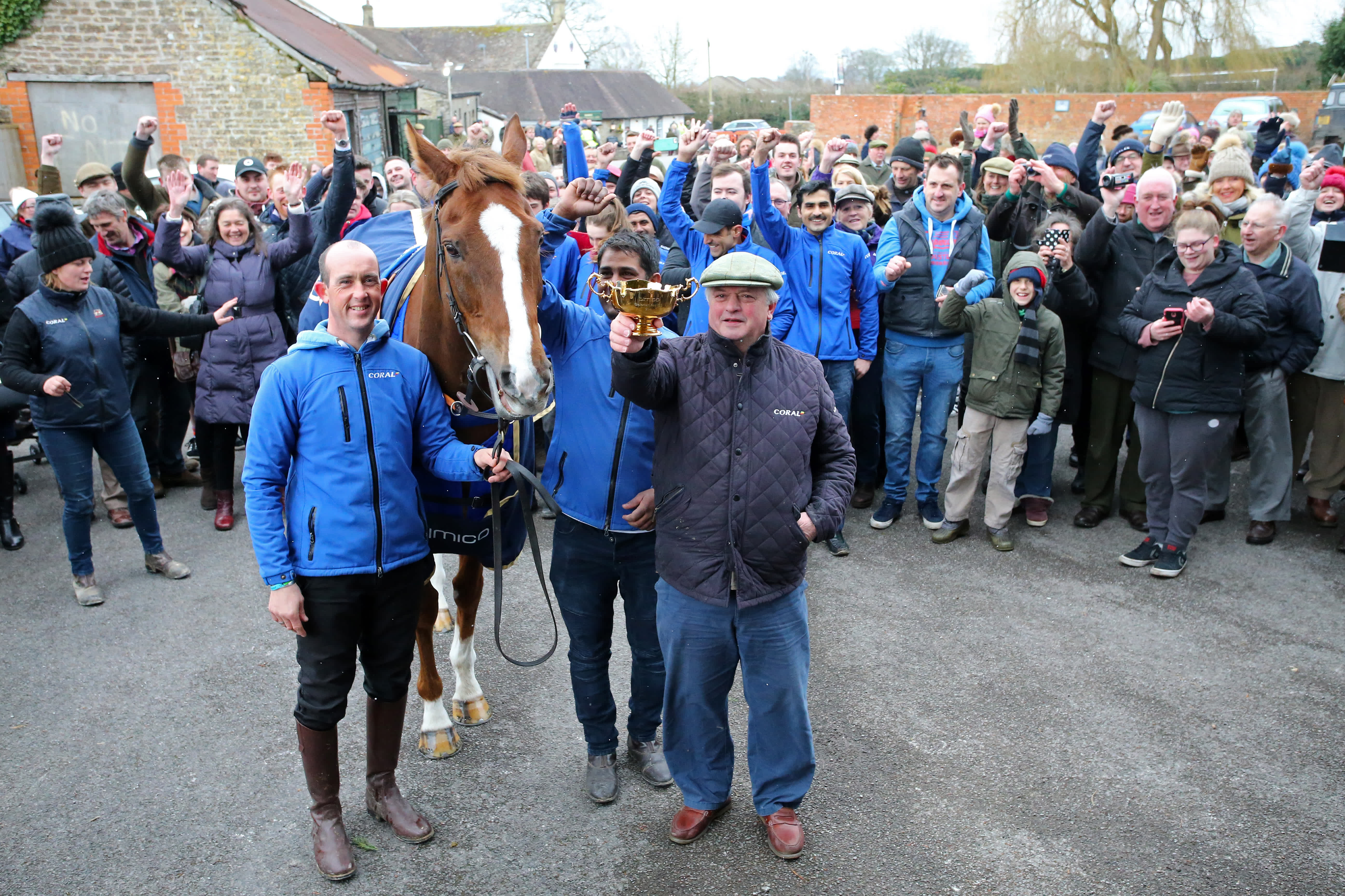 Colin Tizzard still living the dream as Native River receives hero's ...