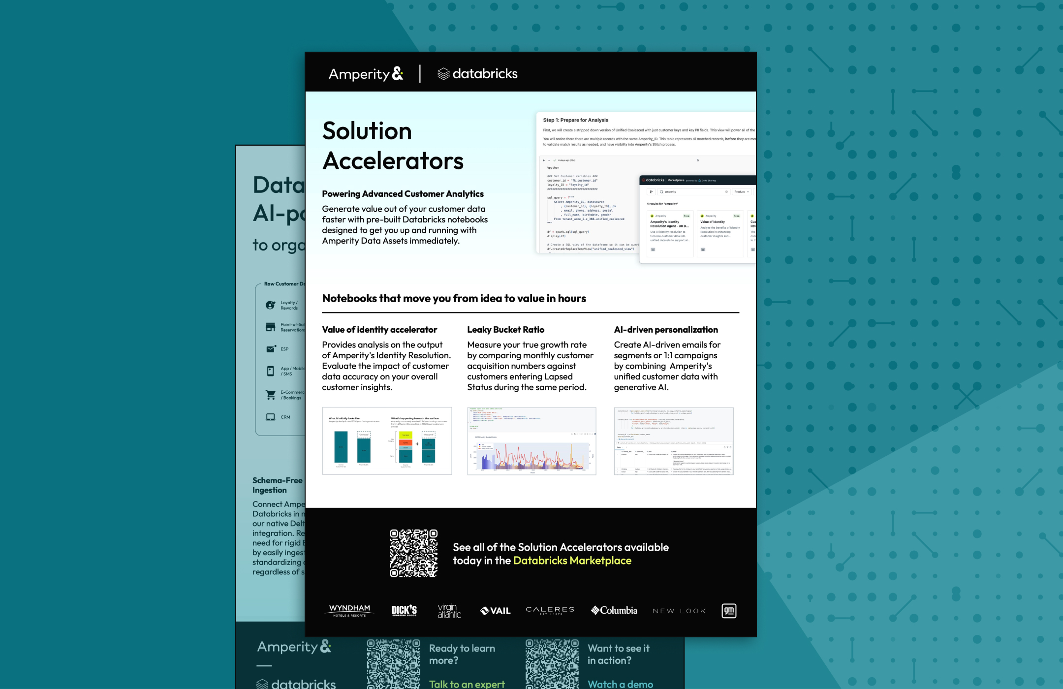 Pre-Built Analytics Notebooks for Databricks | Amperity