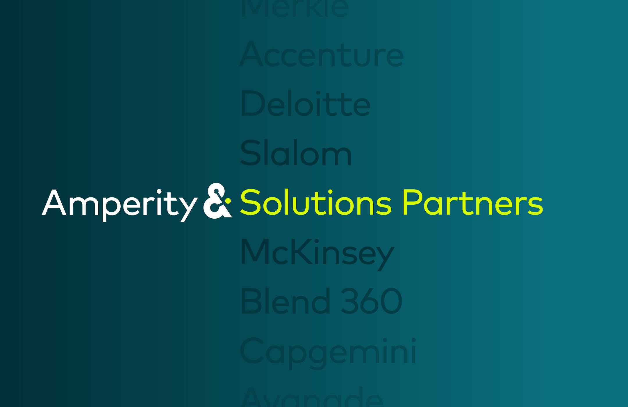 Solutions Partners | Amperity