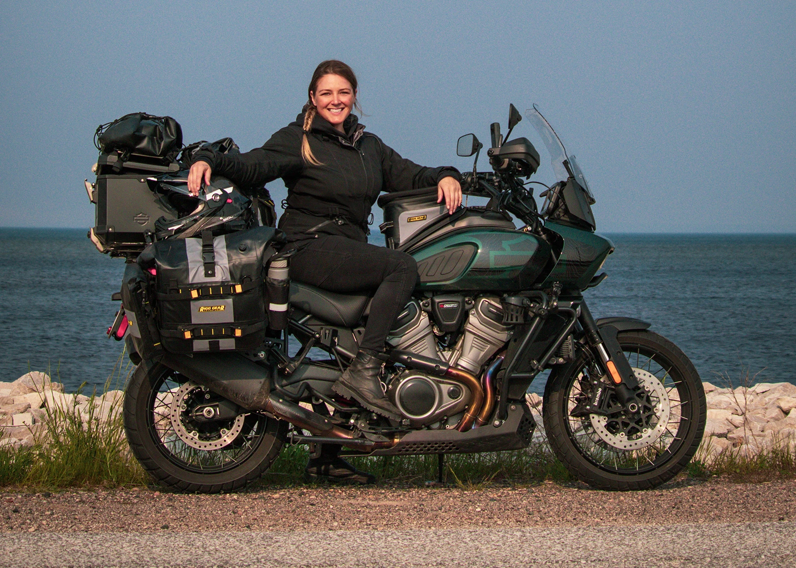 Great Lakes Escape | A Solo Harley Ride Across Five Lakes | Harley ...