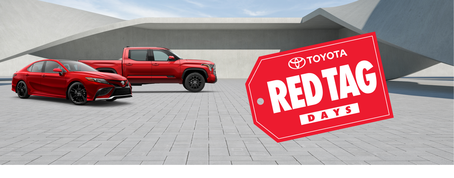 Red Tag Days | Toyota Vehicles in Ontario | Shop Toyota
