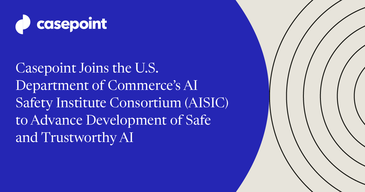 Casepoint Announces Participation in U.S. Department of Commerce ...