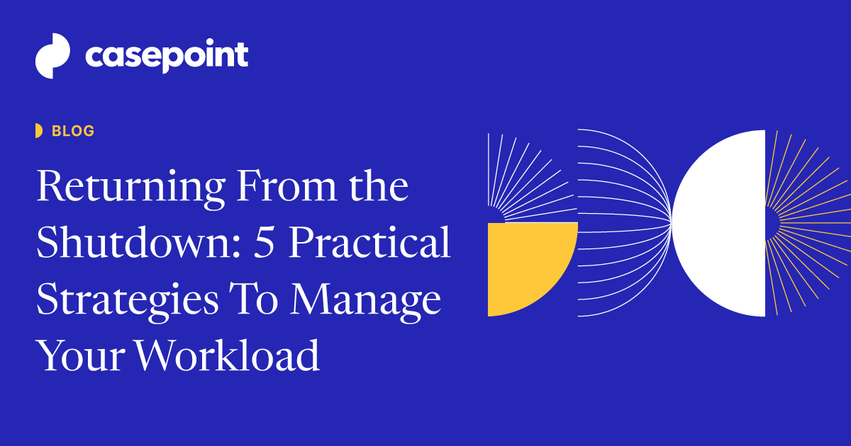 Returning From the Shutdown: 5 Practical Strategies To Manage Your ...