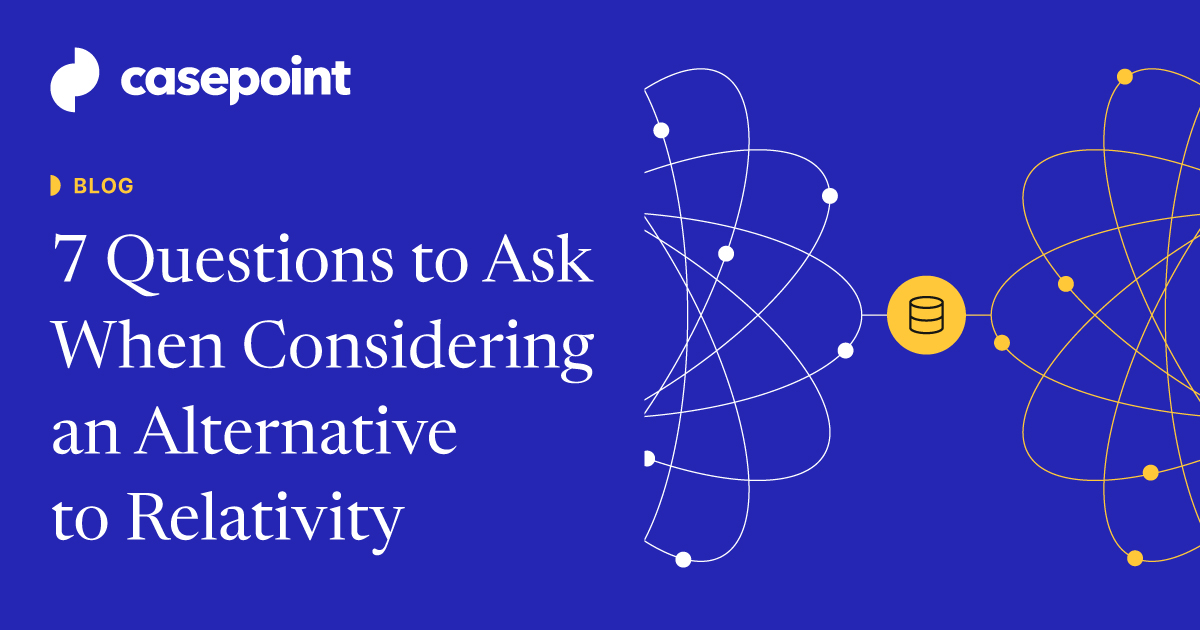 7 Questions to Ask When Considering an Alternative to Relativity ...