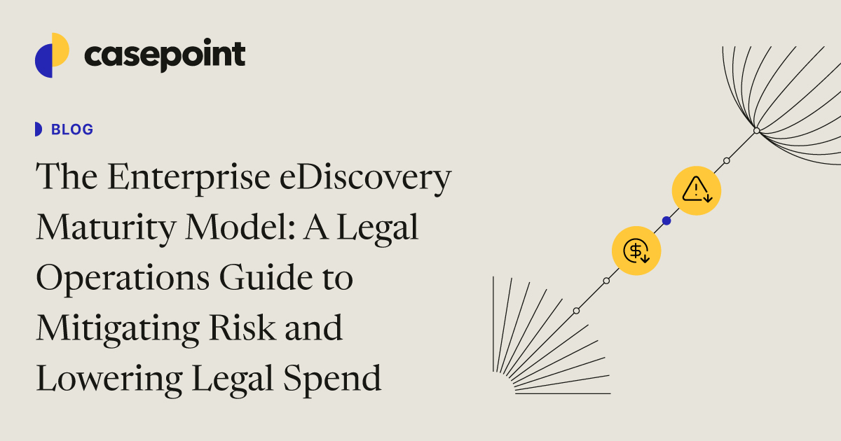 Legal Operations Guide: Risk Mitigation & Spend Management | Casepoint